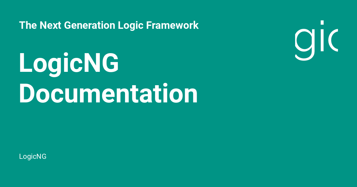 Logicng Documentation The Next Generation Logic Framework 5638